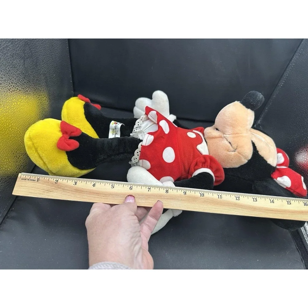 Disney | Toys | Disney Minnie Mouse In Red Polka Dot Dress Stuffed ...